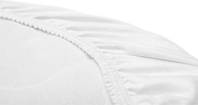 Prostěradlo Jersey do kočárku New Baby bílé 35x75 cm