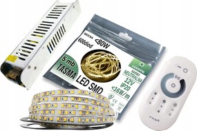 Set Led pásek 2835 IP20 5M Bílá Denní Dotyk
