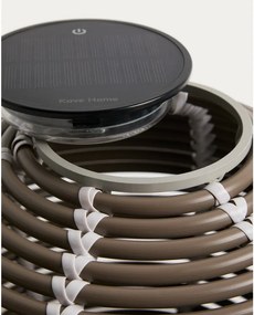 LED stolní /přenosné solární/na USB venkovní svítidlo ø 25 cm Garoina – Kave Home