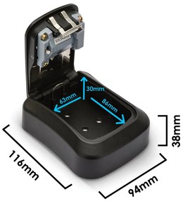 VELAMP Schránka na klíče IG008 s kódovou ochranou