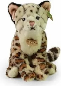 RAPPA Plyšový ocelot sedící 28 cm / ECO-FRIENDLY / od 0 měsíců