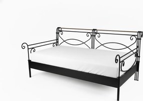 Nábytek ATIKA s.r.o. Kovový otoman BELLA Barevne provedení: na přání dle RAL, Rozměr: 90 x 200 cm
