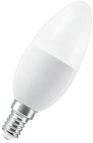 LED žárovka s dálkovým ovládáním E14 OSRAM 4,2W (25W) teplá bílá (2700K) svíčka