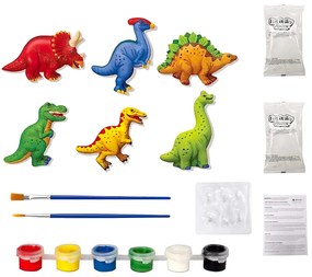 Kreativní sada DIY Svět dinosaurů sádrové odlitky