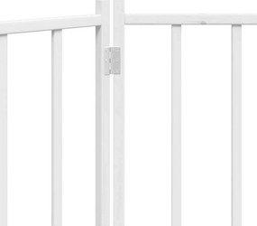 vidaXL Zábrana pro psy skládací 3 panely 150 cm masivní jedle [352276] Barva: Přírodní