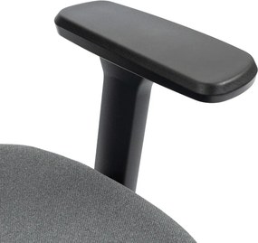 Ergonomická kancelářská židle MERTON - šedá síťovina