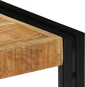 TV stolek 90 x 30 x 40 cm masivní mangovníkové dřevo 247808