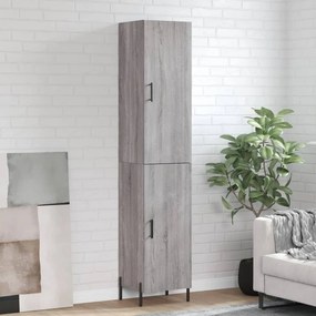 Skříň highboard šedá sonoma 34,5 x 34 x 180 cm kompozitní dřevo 3198799