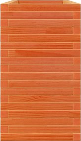 Zahradní truhlík voskově hnědý 110x40x68,5 cm masivní borovice 3282496