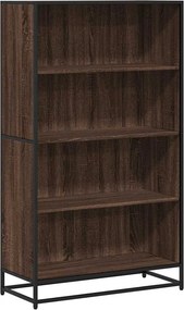 Knihovna hnědý dub 80,5 x 35 x 139 cm kompozitní dřevo 3300849