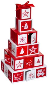 Adventní kalendář Pyramid, 24 dárkových krabiček