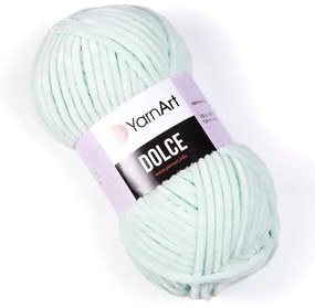 Pletací příze YarnArt DOLCE 753 světle zelená, efektní, 100g/120m