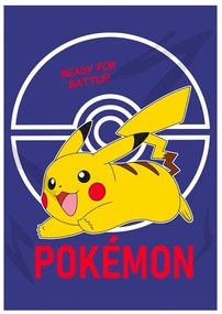 Dětská deka fleece POKEMON 100x140cm