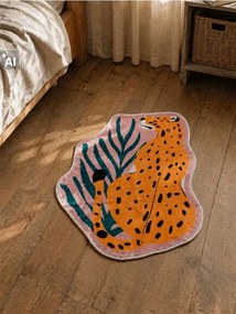 Sinsay - Koberec s motivem leoparda - vícebarevná