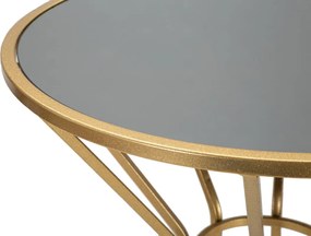 Designový odkládací stolek Hachirou 50 cm zlatý