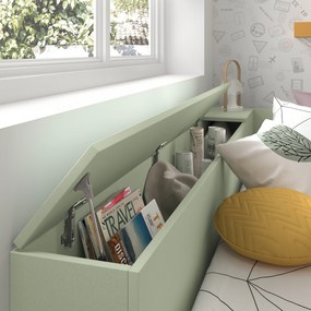 ROS1 32mood - Studentský pokoj s postelí, peřiňákem, psacím stolem a šatní skříní