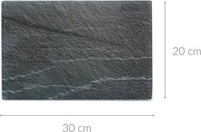 Krájecí prkénko ANTHRACITE SLATE, 30 x 20 cm