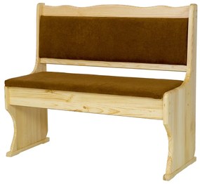 dřevěná jídelní lavice z masivního dřeva borovice NR106 pacyg