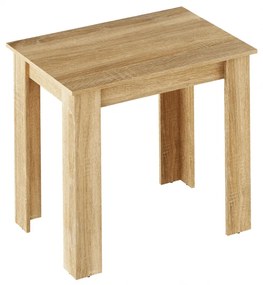 Jídelní stůl, dub sonoma, 86x60 cm, Tempo Kondela TARINIO