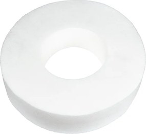 Bellatex Sedák anatomický z Líné - Visco pěny Šedá 40 cm, (průměr), výška 10 cm, uprostřed 10 cm otvor
