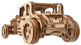 Ugears 3D dřevěné mechanické puzzle The Hot Rod Furious