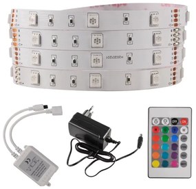 LED RGB Stmívatelný pásek 5m LED/18W/12V IP20 + DO