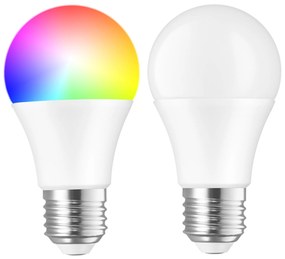 Toolight - WIFI SMART LED 9W žárovka E-27 RGB barvy 14412, OSW-10501