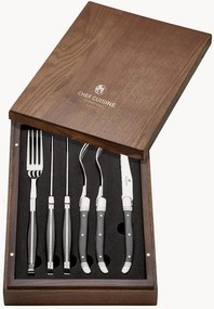Sada ručně vyrobeného steakového příboru Steak, pro 3 osoby, 8 dílů