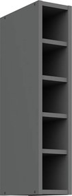 ARIA ta | horní regál 15 G-72 OTW s policemi | 15 cm | antracit