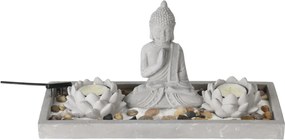 Poop HOME ELEMENTS Zenová zahrádka Buddha, obdélníková