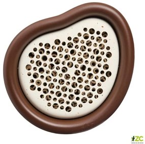 Hmyzí hotel - Organic bee hotel - chestnut brown 25cm