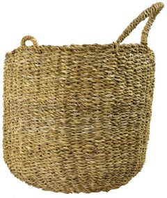Vingo Úložný košík z mořské trávy - kulatý Rozměry (cm): průměr 40, v. 35