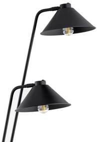 Argon 7075 - Stojací lampa GABIAN 2xE27/15W/230V černá