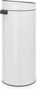 Brabantia Touch Bin New Odpadkový koš 30 L bílý / 29.5 x 72 x 32 cm
