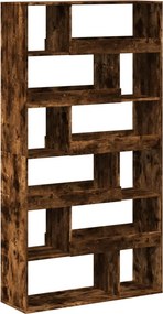 Dělicí stěna kouřový dub 100 x 33 x 187,5 cm kompozitní dřevo 3309505