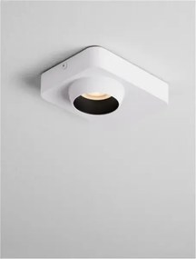 LED bílé moderní stropní svítidlo Kedros