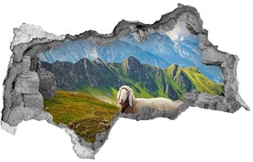 Wallmuralia Nálepka fototapeta 3D na zeď Ovce v Alpách 95x73 cm