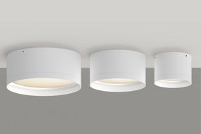 ACB Iluminacion Stropní LED svítidlo TECH, ⌀ 15 cm, 18W, CRI90, IP44 Barva: Bílá, Stmívání: TRIAC