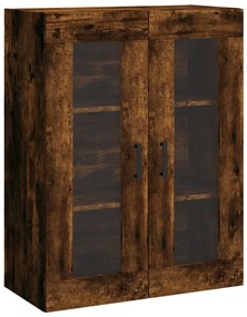 Skříň highboard kouřový dub 69,5 x 34 x 180 cm kompozitní dřevo,  3198670
