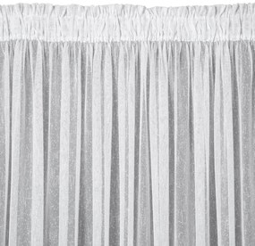 ZÁCLONA NA PÁSCE IDA 140X250 CM BÍLÁ