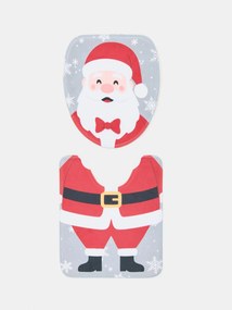 Sinsay - Koupelnové předložky s potiskem Santa Clause 3 kusy - vícebarevná