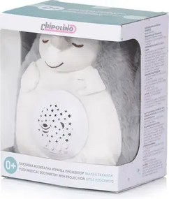 CHIPOLINO Plyšový Ježek s projektorem a hudbou