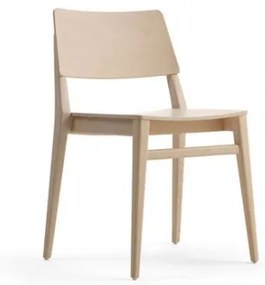 BILLIANI Dřevěná židle TAKE 585 / 586 GALERIE - čalounění Billiani BEZ LÁTKY GALERIE - Moření Billiani Moření buk