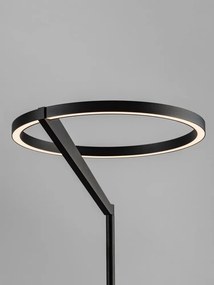 Matně černá hliníková LED stmívatelná stojací lampa (výška 168 cm) Tilia – Nova Luce