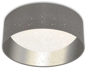 Briloner Briloner 3482014 - LED Stropní svítidlo STARRY LED/12W/230V šedá/stříbrná BL1653