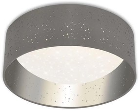 Briloner 3482014 - LED Stropní svítidlo STARRY LED/12W/230V šedá/stříbrná
