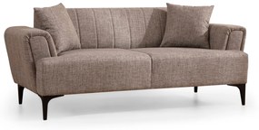 Atelier del Sofa 2-místná pohovka Hamlet - Light Brown, Světlá Hnědá