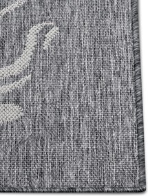Hanse Home, Běhoun Cucina Bon Appetit 105622 Grey Cream, 92x150, šedá, kuchyně