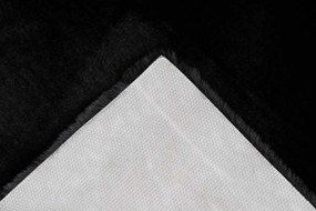 Lalee Koupelnová předložka Heaven Mats Black Rozměr koberce: 50 x 90 cm