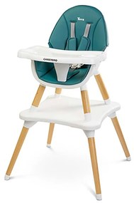 CARETERO dětská jídelní židlička TUVA zelená